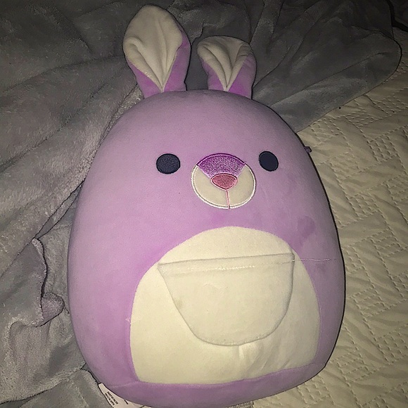 Squishmallows | Toys | Purple Squishmallow Bunny With Pocket | Poshmark
